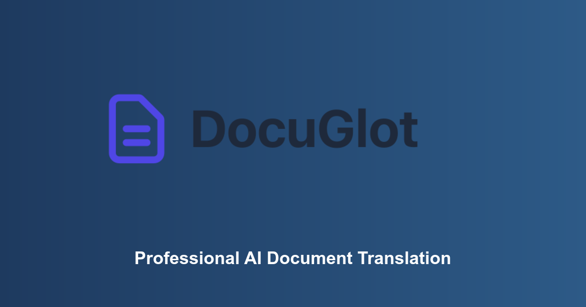 Japanese to English Document Translation | DocuGlot